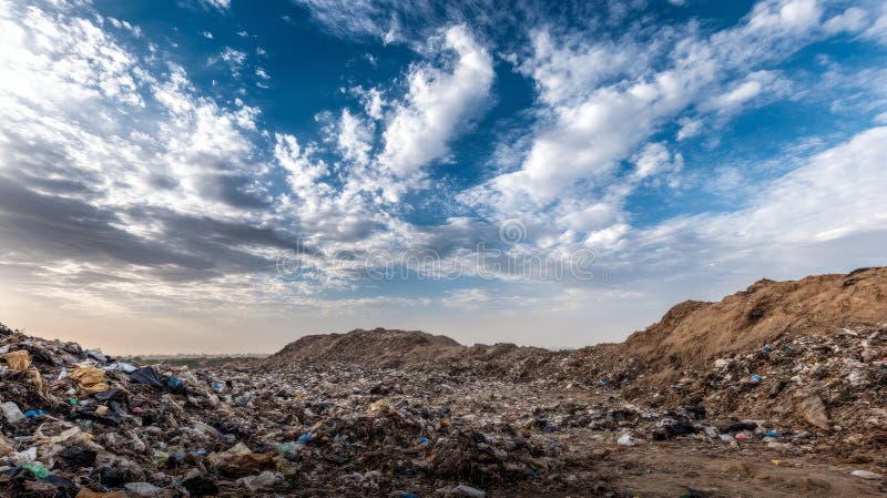 Plastic Scrap in Landfill, Environmental Problems Pollution, Waste or ...