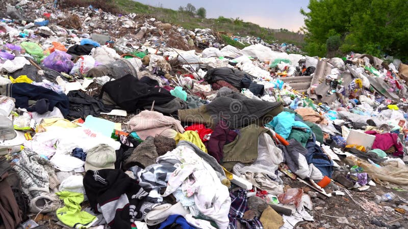 Land with Garbage, Garbage Dump Landscape of Ecological Damage ...