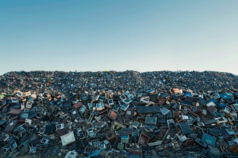 Land with Garbage, Garbage Dump Landscape of Ecological Damage ...
