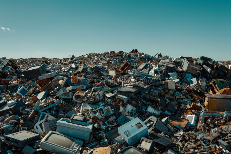 Land with Garbage, Garbage Dump Landscape of Ecological Damage ...