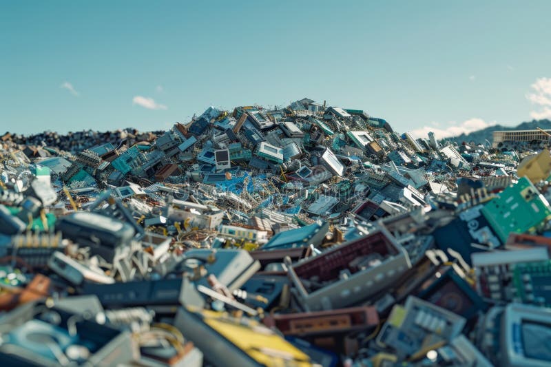 Land with Garbage, Garbage Dump Landscape of Ecological Damage ...