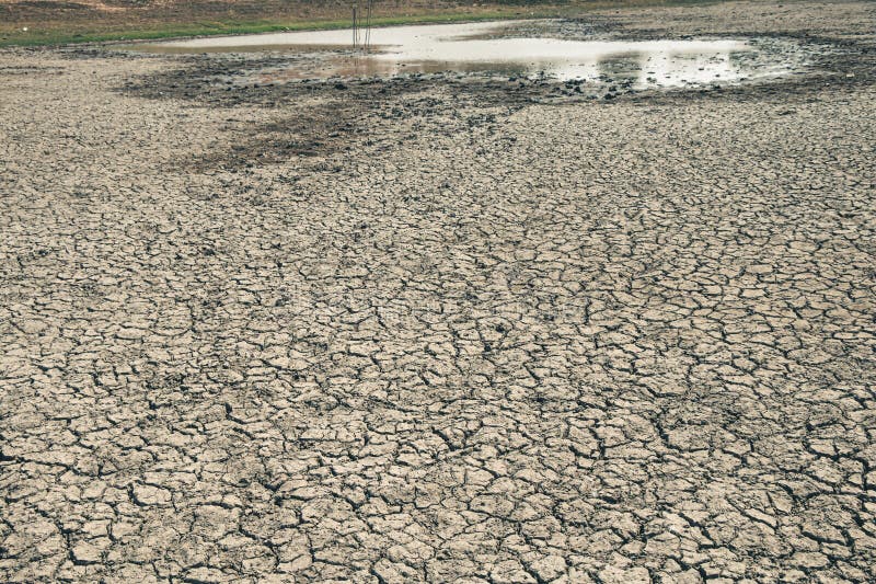 Land Ground Drought Crisis Environment Stock Image - Image of crack ...