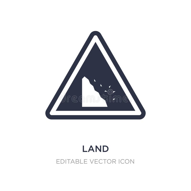 Land Icon Vector. Trendy Flat Land Icon from Web Collection Isolated on ...