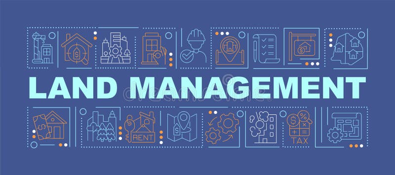 Land Management Practices Word Concepts Dark Blue Banner Stock Vector ... Land Management Practices Word Concepts Dark Blue Banner Stock Vector ...