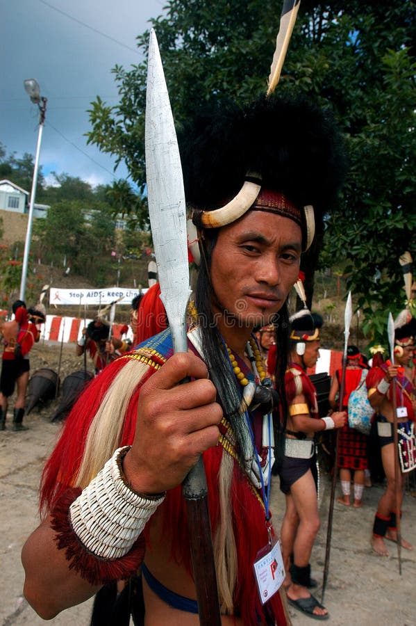 Land & People of Nagaland-India. Editorial Image - Image of door ...