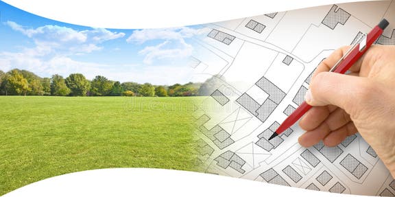 Land Plot Management - Real Estate Concept Stock Image - Image of city, home: 289741889