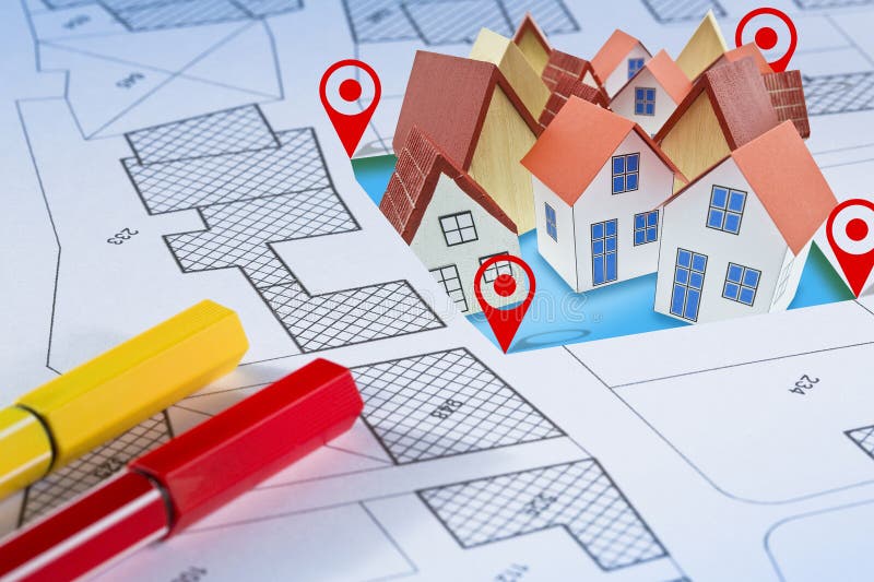Land Plot Management - Real Estate Concept with a Vacant Land and ...