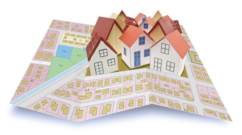 Land Plot Management - Real Estate Concept with a Vacant Land and ...