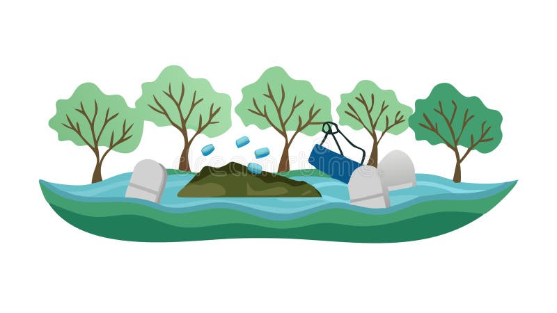 Land Pollution with Trees, Environmental Contamination and Waste ...