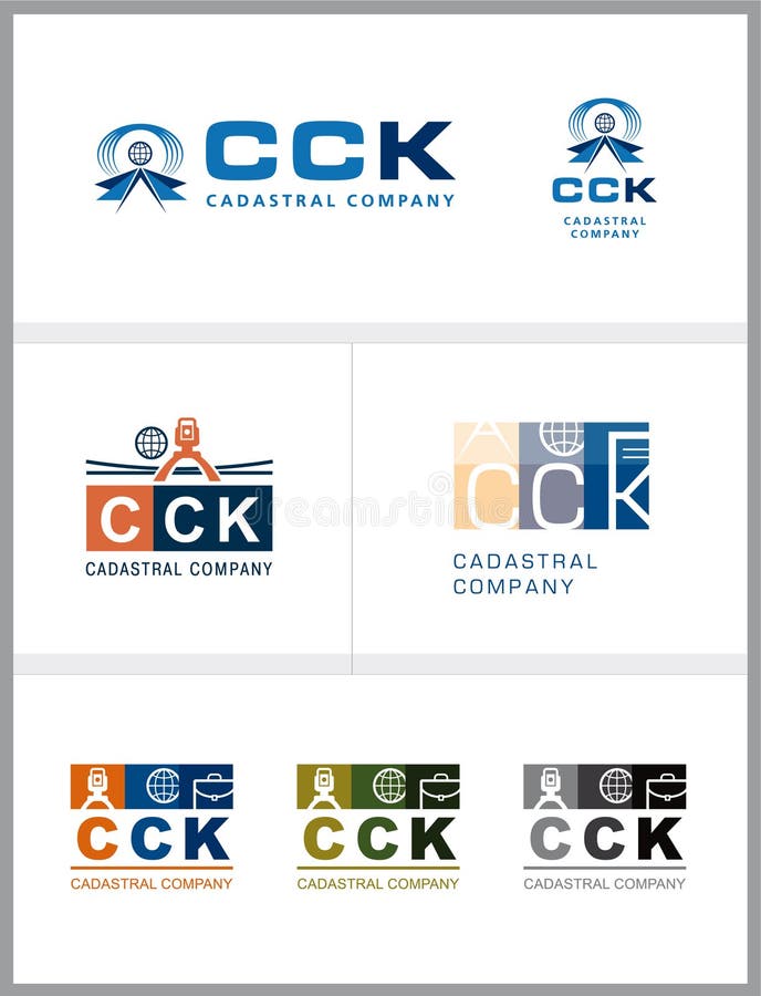 Land Registry Company. Vector Illustration, Logo, Part 2 Stock Vector ...