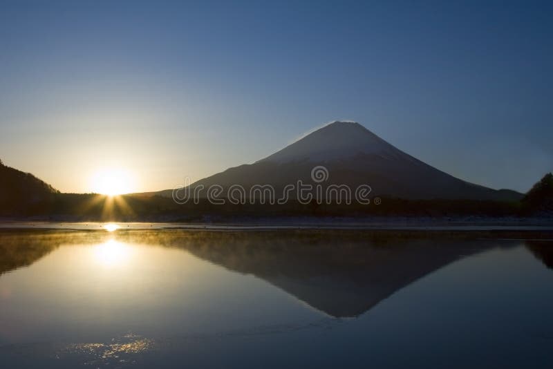 Land of the Rising Sun stock photo. Image of glisten, nature - 4184130