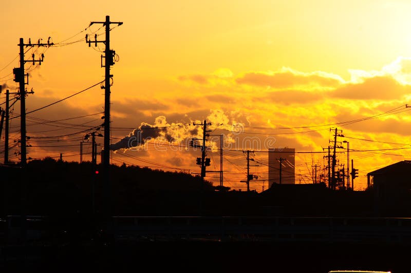 Land of Rising Sun Nihon stock image. Image of steam - 69629163