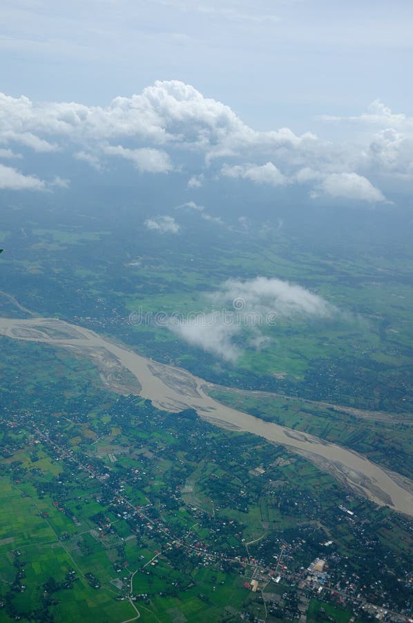 Land and river stock image. Image of village, house, land - 11338467