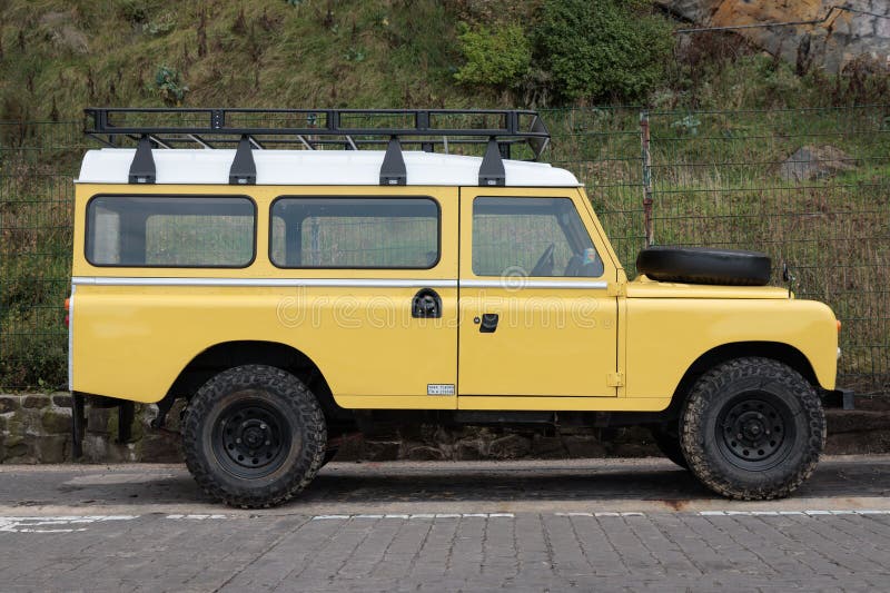 Land Rover Defender 110 editorial photography. Image of defender ...
