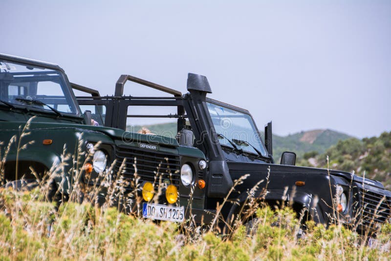 Land Rover Defender 110 Suv Editorial Photography - Image of greece ...