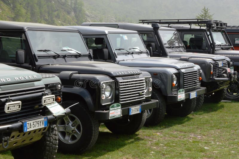 Land Rover Defender editorial stock photo. Image of road - 99748868