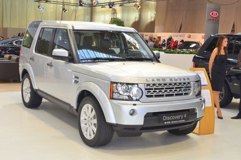 Land Rover Discovery 4 at SIAB 2011 Editorial Image - Image of ...