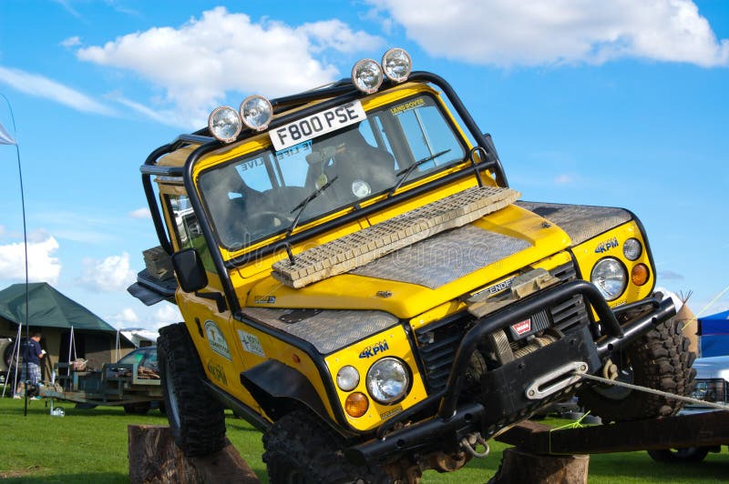 Land Rover Experience Terrapod Obstacle Course Editorial Stock Photo ...