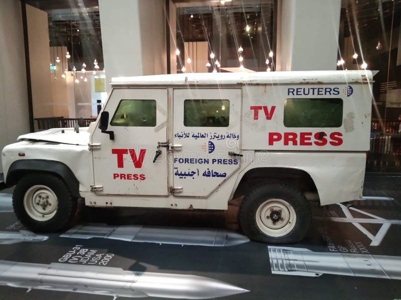 Land Rover Press Van Imperial War Museum Editorial Photography - Image ...