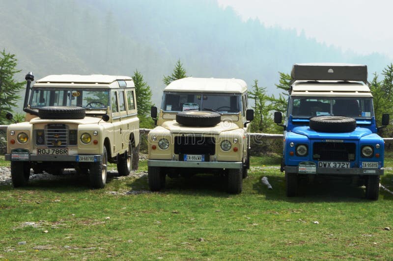Land Rover Series III e V8 editorial stock image. Image of experience ...