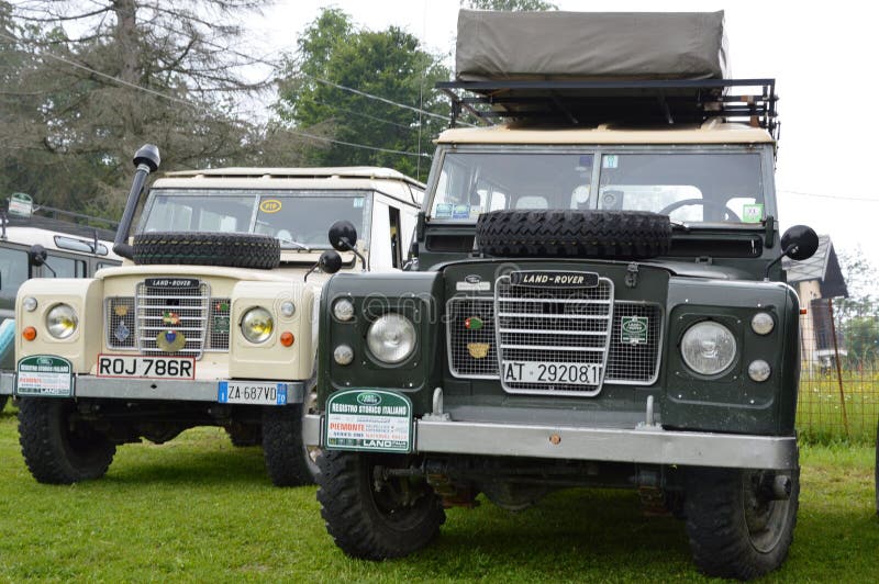 Land Rover Series III 88` E 109` Editorial Photography - Image of ...