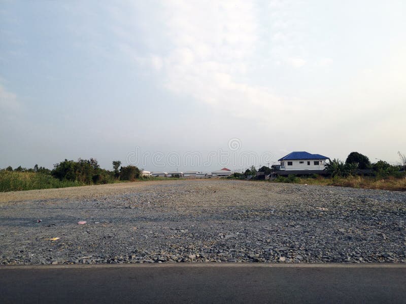 Land for Sale Concept. Landscape of Empty Land Plot for Development ... Land for Sale Concept. Landscape of Empty Land Plot for Development ...