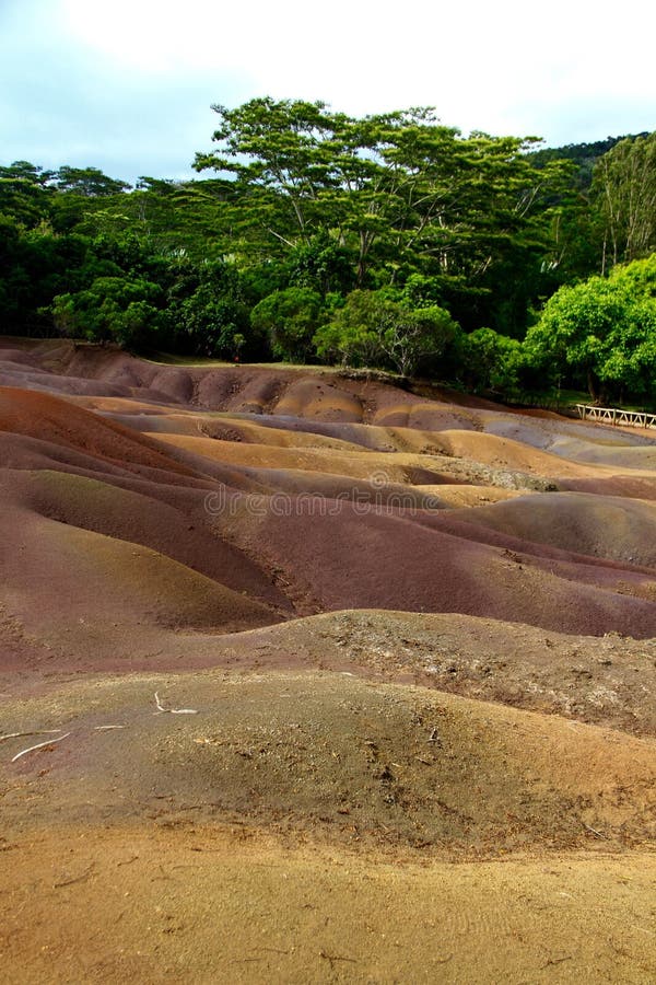 LAND of SEVEN COLORS stock image. Image of plant, land - 68058671