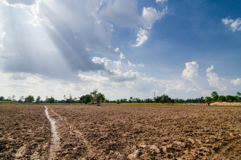 Land and sky stock image. Image of countryside, land - 34451413