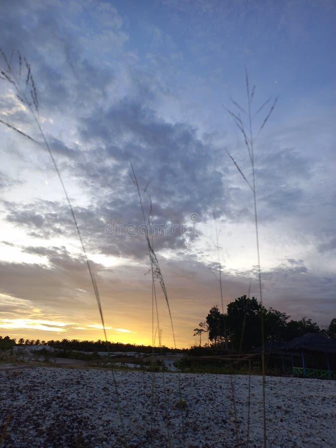 Land sky sunset calm earth stock photo. Image of earth - 276076204