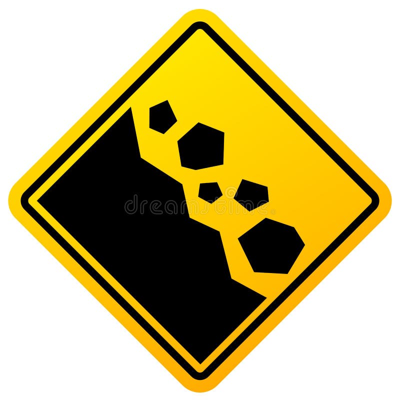 Landslide Warning Sign