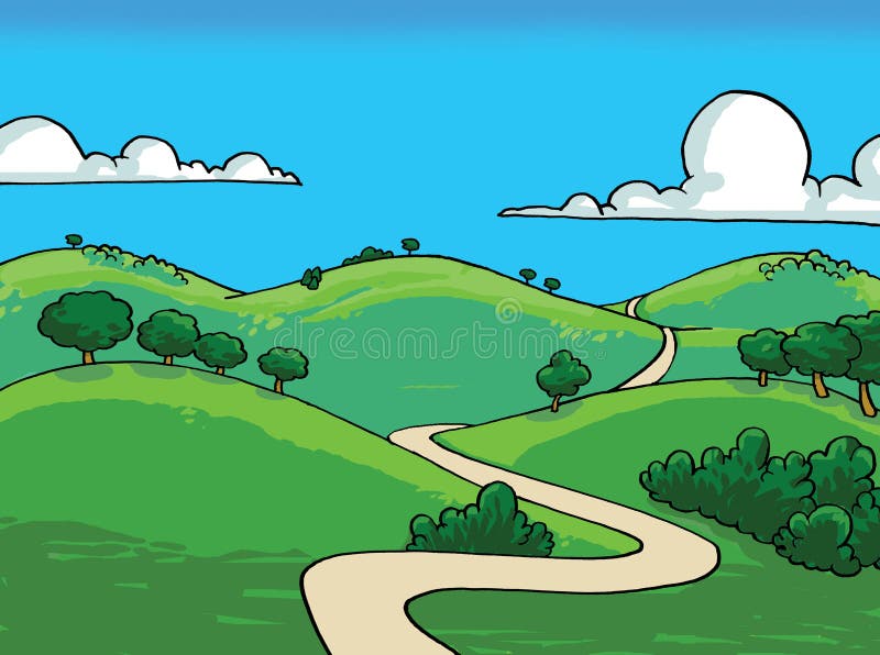 Land by sea stock illustration. Illustration of town, architecture ...