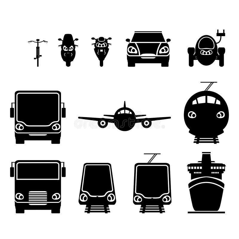 Land transport stock vector. Illustration of truck, modern - 30766834