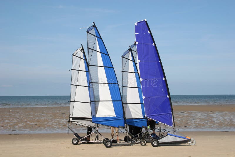 Land yachts stock image. Image of wind, yacht, buggy - 10671853