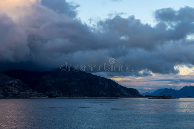 Landegode Island in Bodo in Nordland, Norway Stock Photo - Image of ...