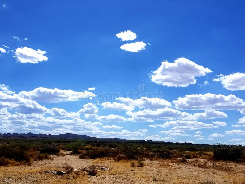 Landers California sky stock image. Image of sand, desert - 169235009