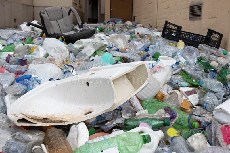 Landfill Full of Plastic and Over Kind of Garbage - the Problem of ...