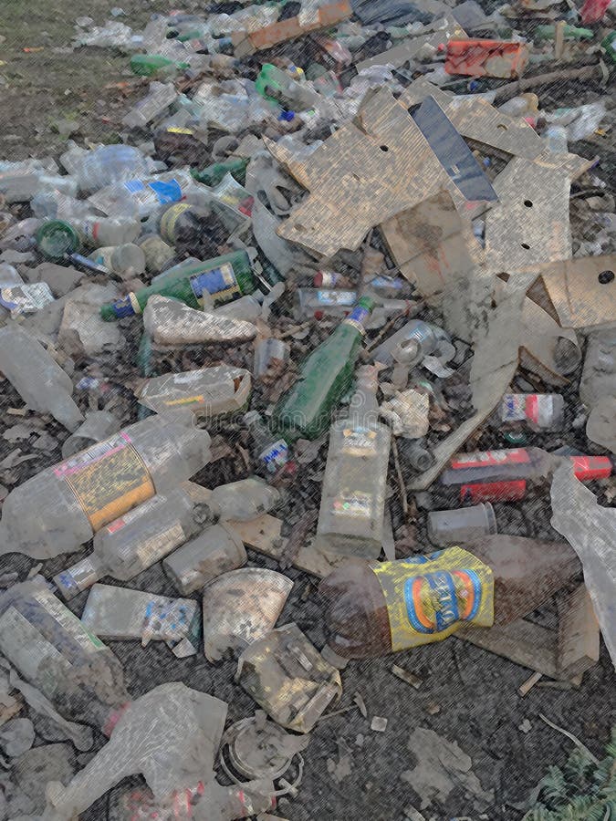 Dump and dump in the city editorial image. Image of dirt - 144624885