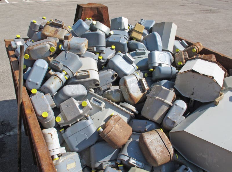 Methane Gas on the Landfill Stock Image - Image of green, refuse: 33861563