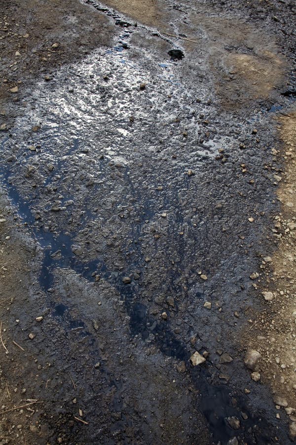 Landfill waste water. stock image. Image of dirty, earth - 17145771