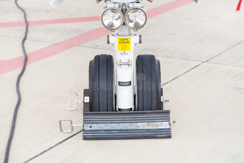 Landing Gear stock image. Image of airplane, technology - 49514049