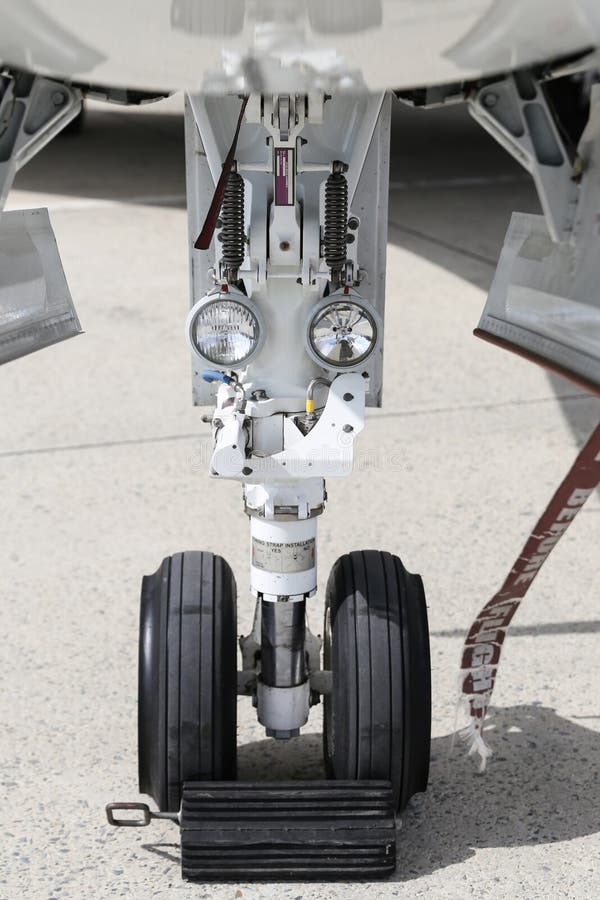 Jet with Landing Gear stock photo. Image of airplane - 15942260