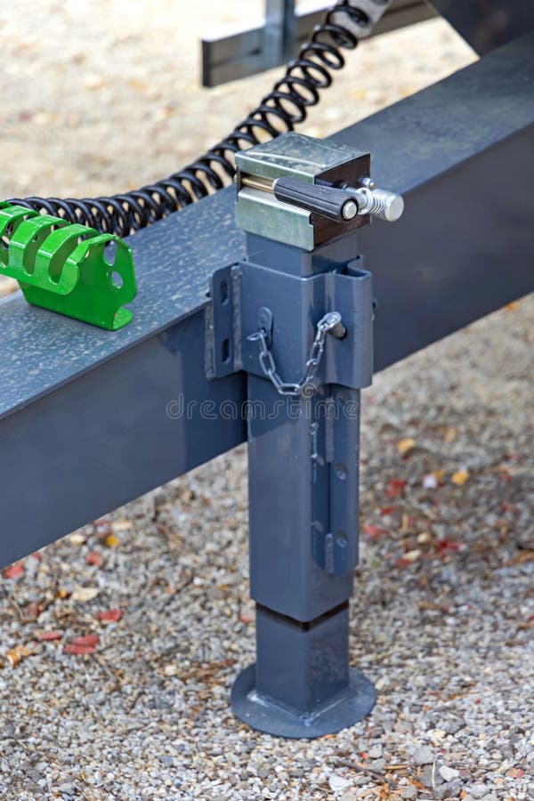 Landing Leg Trailer stock image. Image of land, structure - 232978207