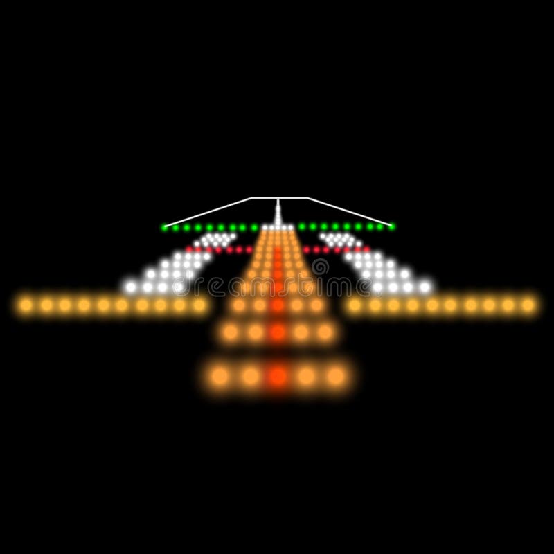 Runway Lights Stock Illustrations – 2,983 Runway Lights Stock ...