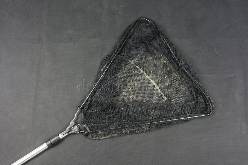 Landing Net Used in Angling. Stock Image - Image of angling, sport ...