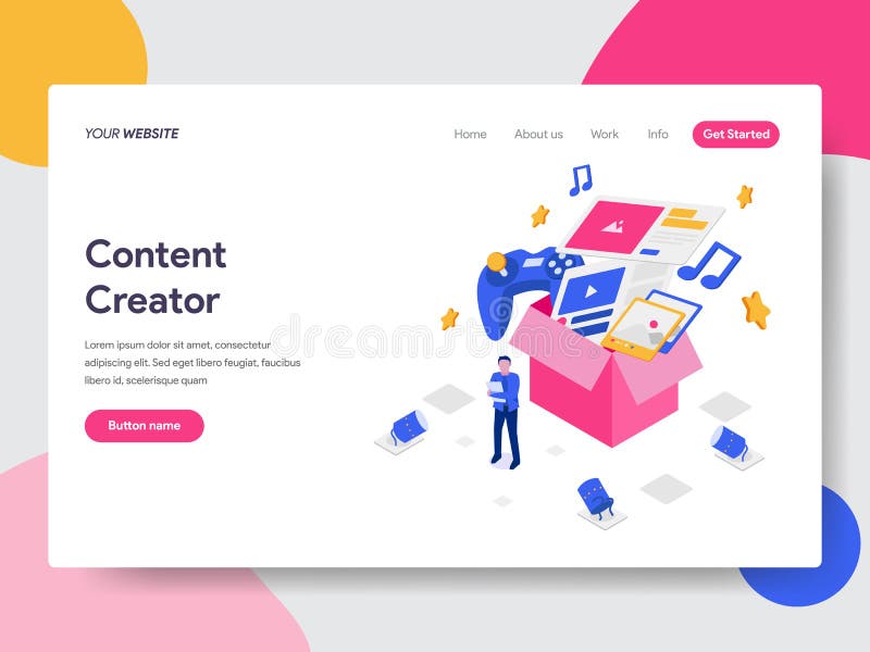 Content Creator Stock Illustrations – 5,809 Content Creator Stock ...