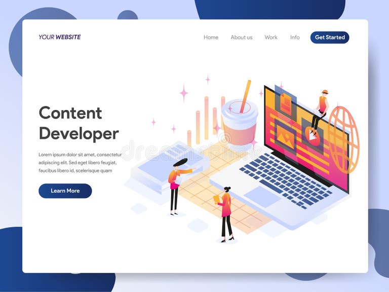 Developer Design Template Stock Illustrations – 19,486 Developer Design ...