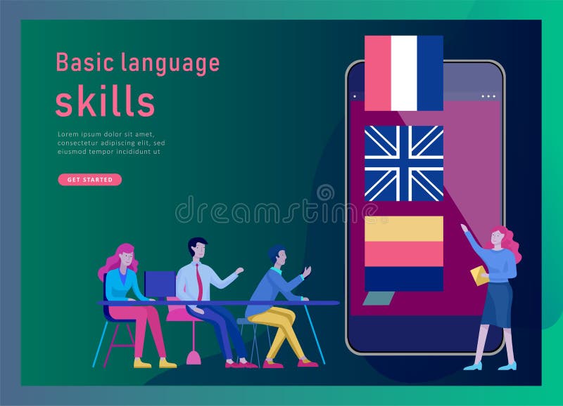 Landing Page Templates for Online Language Courses, Distance Education ...