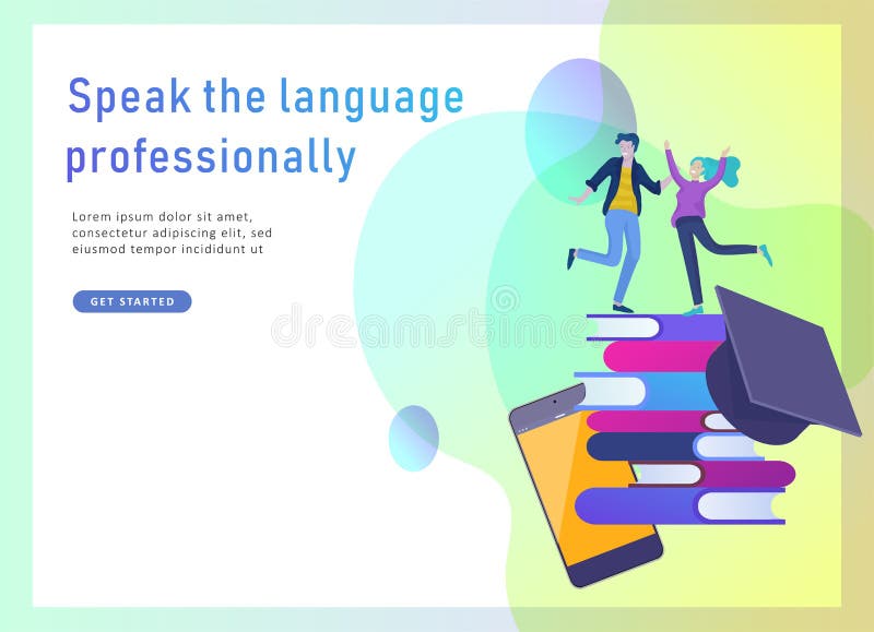 Landing Page Templates for Online Language Courses, Distance Education ...