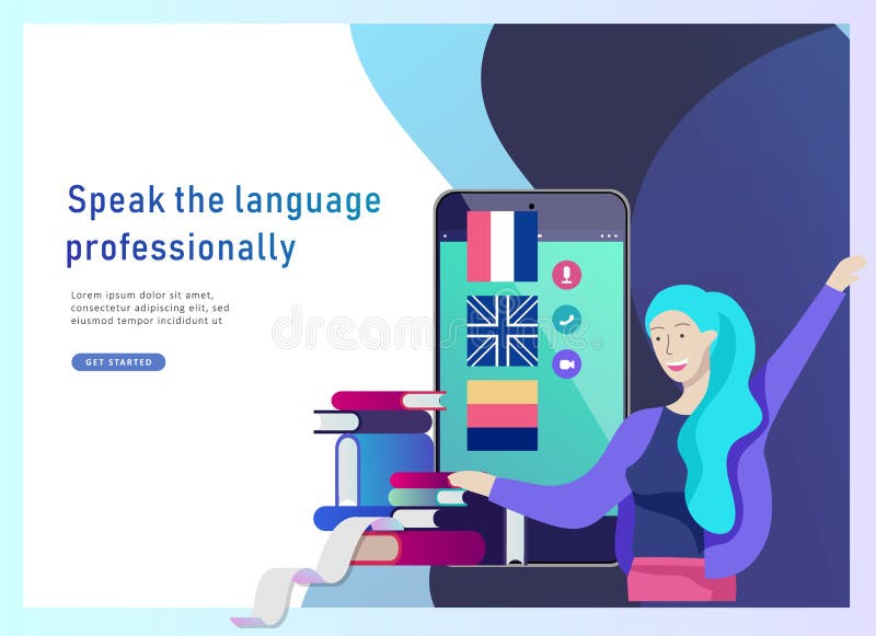 Landing Page Templates for Online Language Courses, Distance Education ...