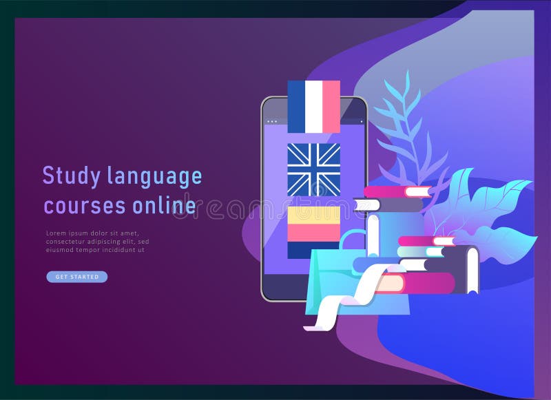 Landing Page Templates for Online Language Courses, Distance Education ...